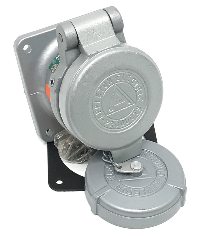 Receptáculo Appleton ADR3034 Pin & Sleeve 30 Amp, 3-Wire, 4-Pole ...