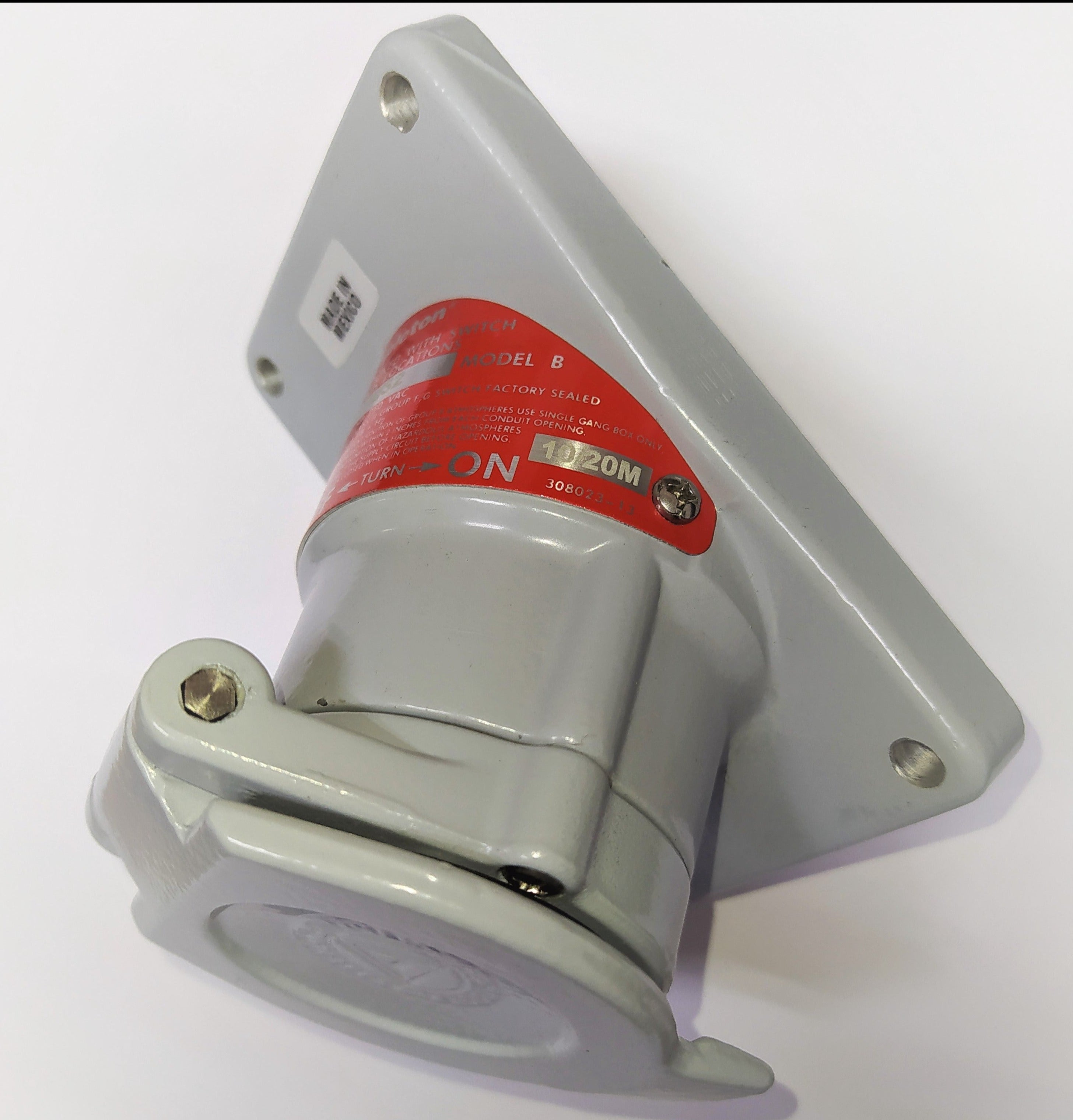 Receptáculo Appleton EFSR20232 de aluminio 20A 250Vac 2W3P áreas clasi - Tienda Grupo INCASA