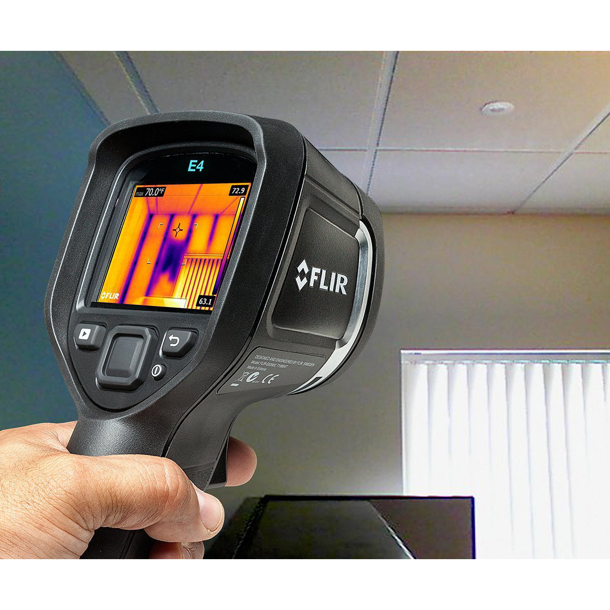 FLIR E4 Cámara Termográfica con MSX® y WiFi - Tienda Grupo INCASA