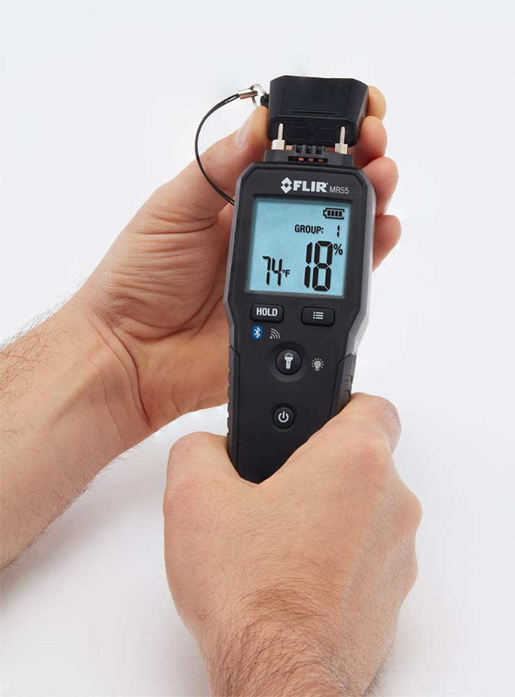 Medidor de humedad con clavija y Bluetooth FLIR MR55 - Tienda Grupo INCASA